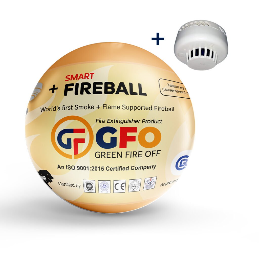 GFO (GreenFireOff) Fire Extinguisher ball-Easy Fire Safety for All